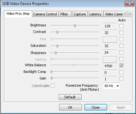 配置摄像头Video Proc Amp、Camera Control方法-CSDN博客