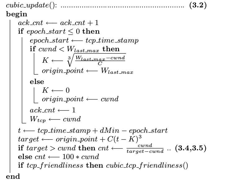 tcp拥塞算法分析三（cubic）_tcp cubic-CSDN博客