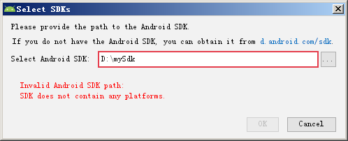 Android studio报错The selected directory is not a valid home for Android SDK-CSDN博客