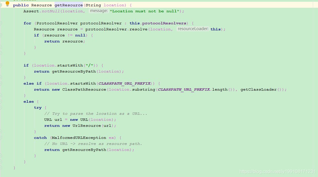 Spring加载classpath与classpath 的过程 Classpathresouceloader 路径 Csdn博客