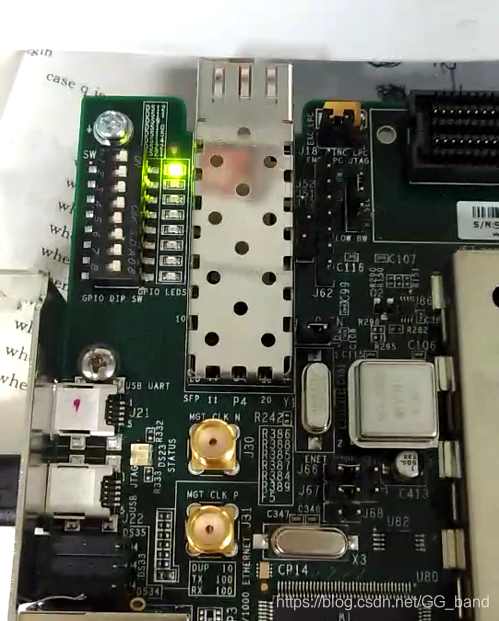 Fpga Ise Xilinx Ml605之流水灯ise使用拨码开关控制灯的亮灭 Csdn博客