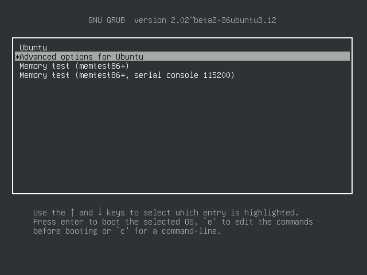 Linux 内核切换 grub (Ubuntu)_grub如何选择内核-CSDN博客