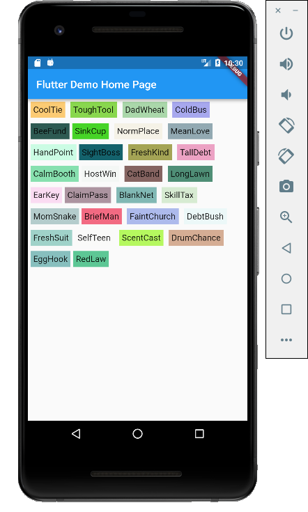 Flutter 实现流式布局 Flutter 根据长度显示流式布局 Csdn博客