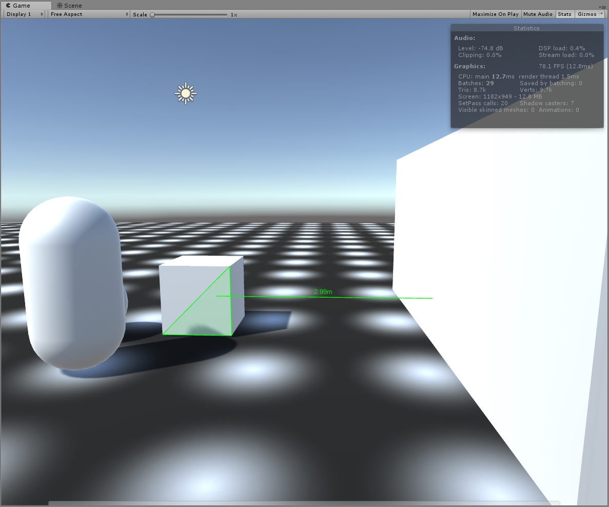 在Unity中用GL库实现一个测量显示空间距离的功能_unity测量长度-CSDN博客
