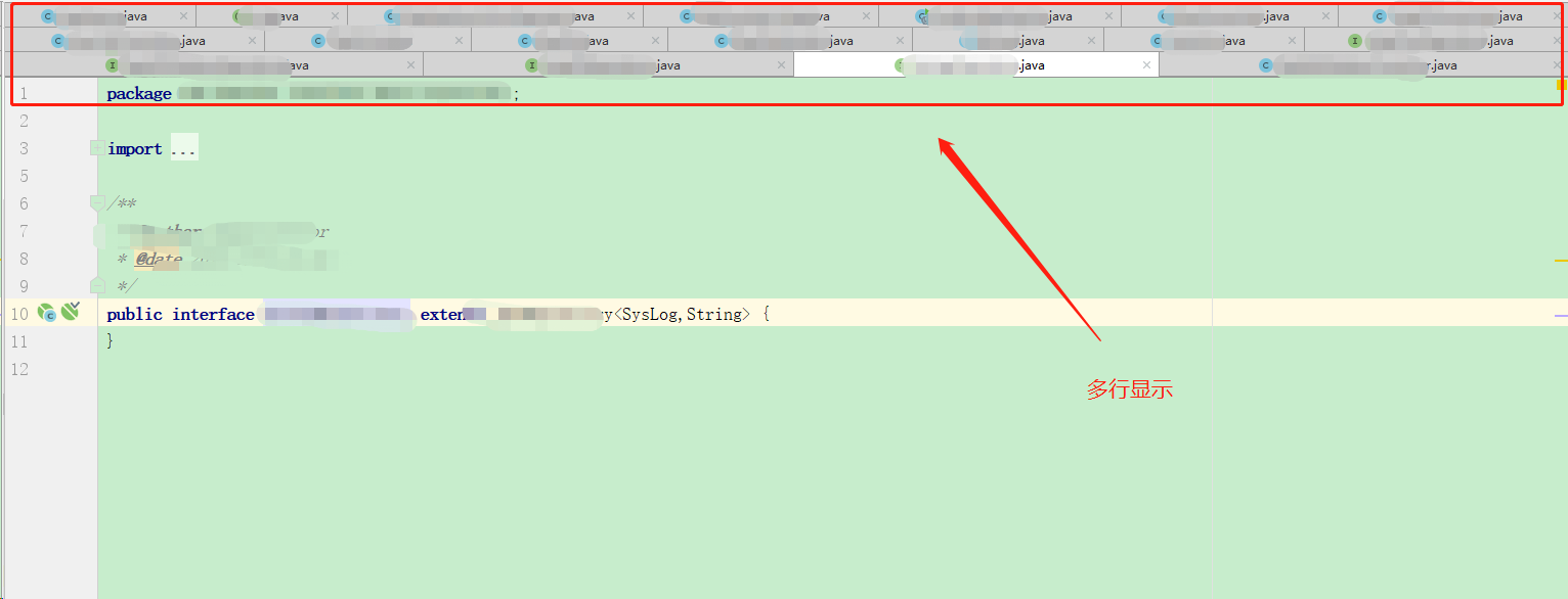 IDEA 编辑器如何将tabs 分行显示_tritan ide 显示行-CSDN博客