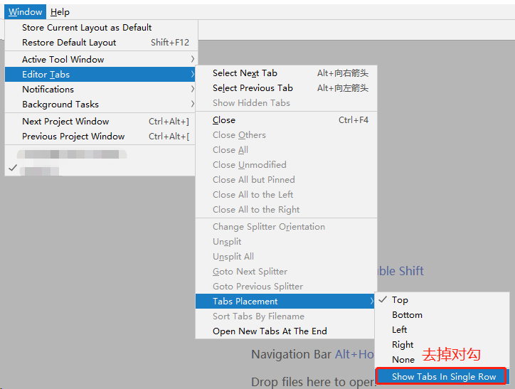 IDEA 编辑器如何将tabs 分行显示_tritan ide 显示行-CSDN博客