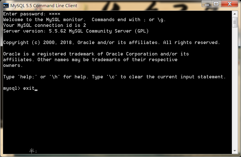 Login and logout of MySQL server - Programmer Sought