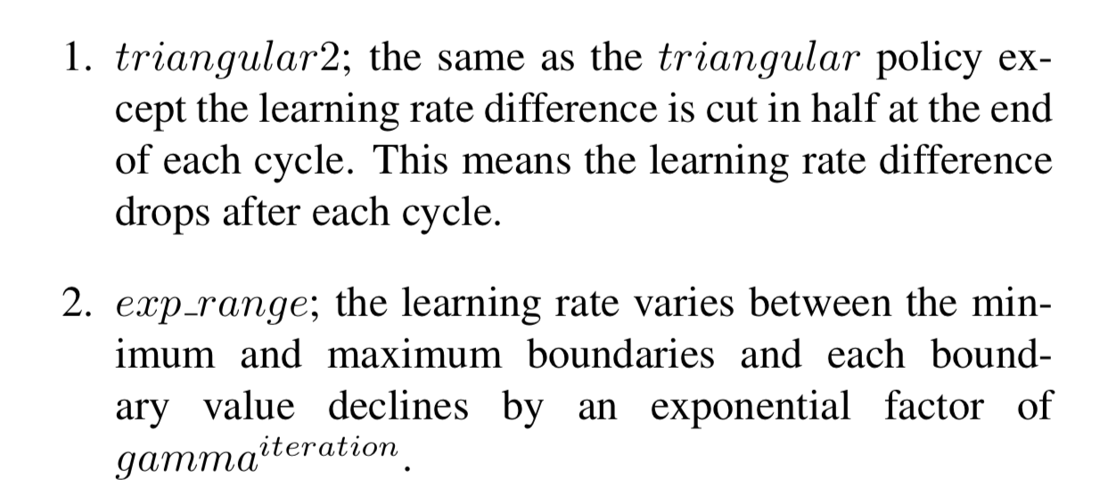 DeepLearning论文阅读笔记(一):Cyclical Learning Rates for Training Neural ...
