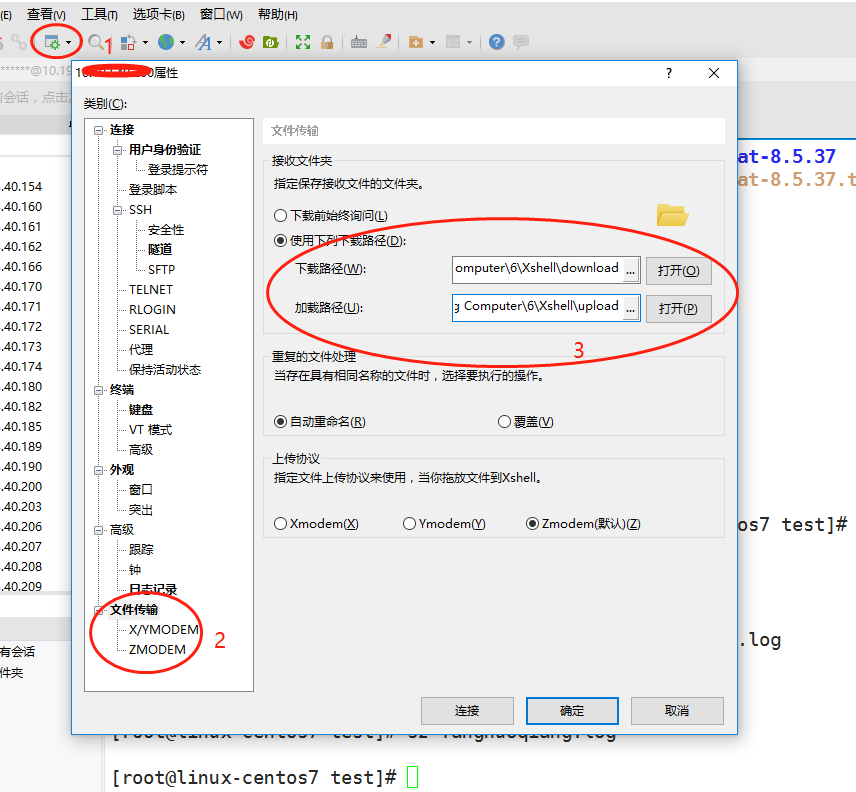 How to upload Windows files to linux via xshell (or download from linux to win) - Programmer Sought