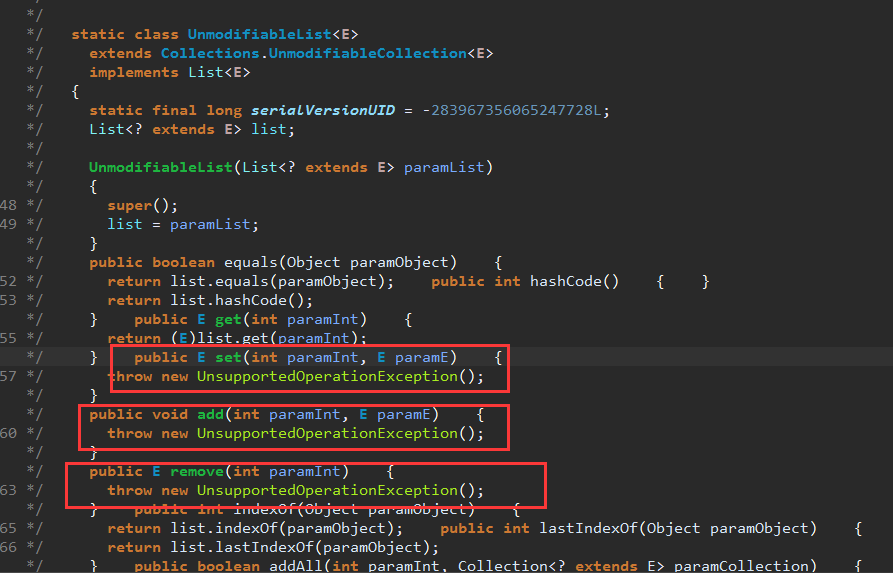 反射修改不可变集合UnmodifiableList_unmodifiablemap 可以通过反射添加元素吗-CSDN博客