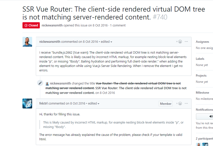 Nuxt.js报错:The client-side rendered virtual DOM tree is not matching server-rendered content的两种情况 ...