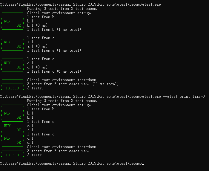 利用googletest命令行参数简化单元测试_gtest在测试函数里接受命令行参数-CSDN博客