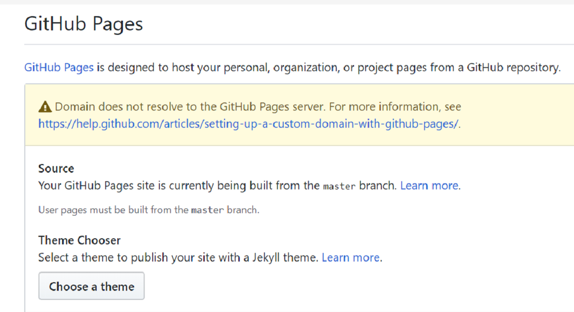 【报错】GitHub 配置域名但是显示 Domain does not resolve to the GitHub Pages server... 怎么办_domain not ...