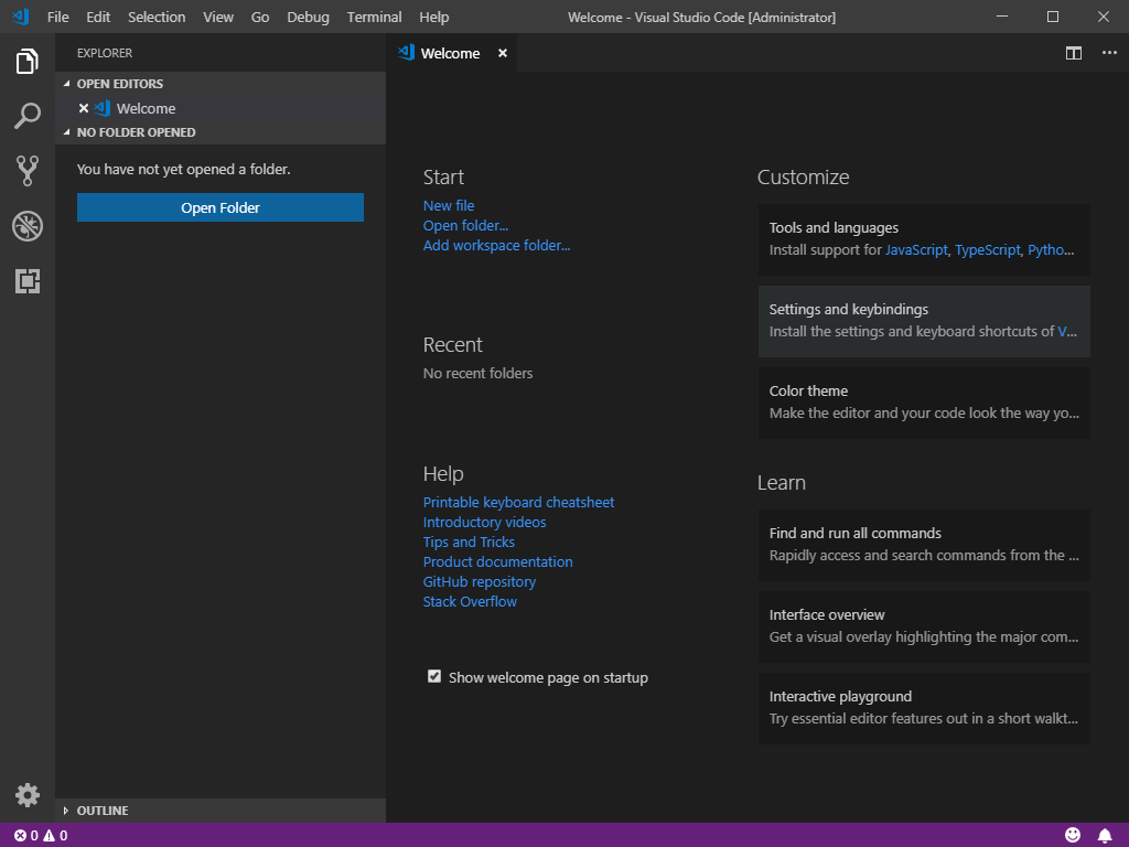 Visual Studio Code（安装篇）：Windows下安装和使用Visual Studio Code_[window title ...