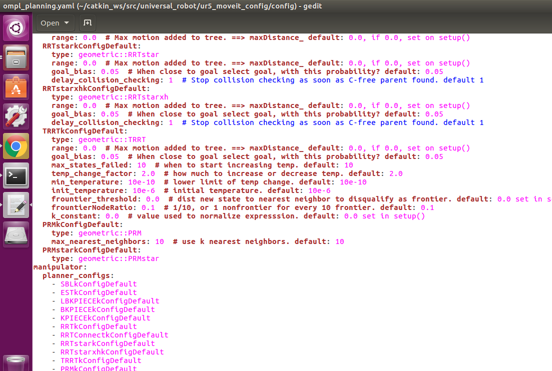 MoveIt!自定义运动规划算法的方法_伍颜的博客-CSDN博客_moveit算法