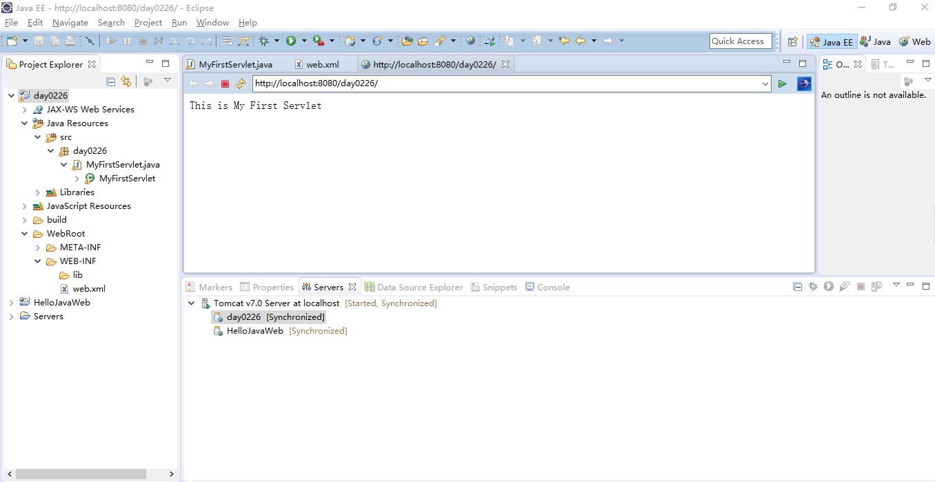 第一个Servlet 如何开发一个Servlet Servlet的映射路径 Servlet缺省路径-CSDN博客