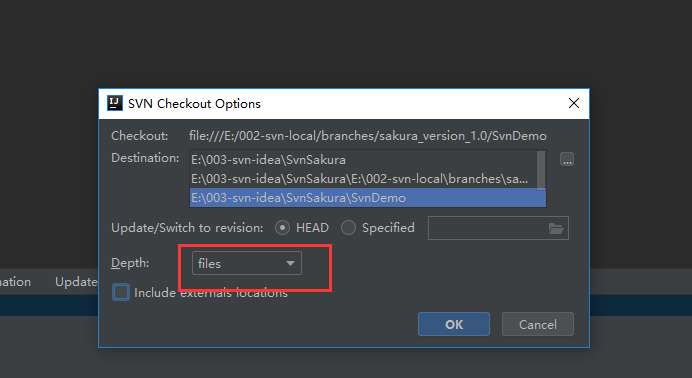 svn 检出操作的检出深度（Depth）_svn检出选项depth-CSDN博客