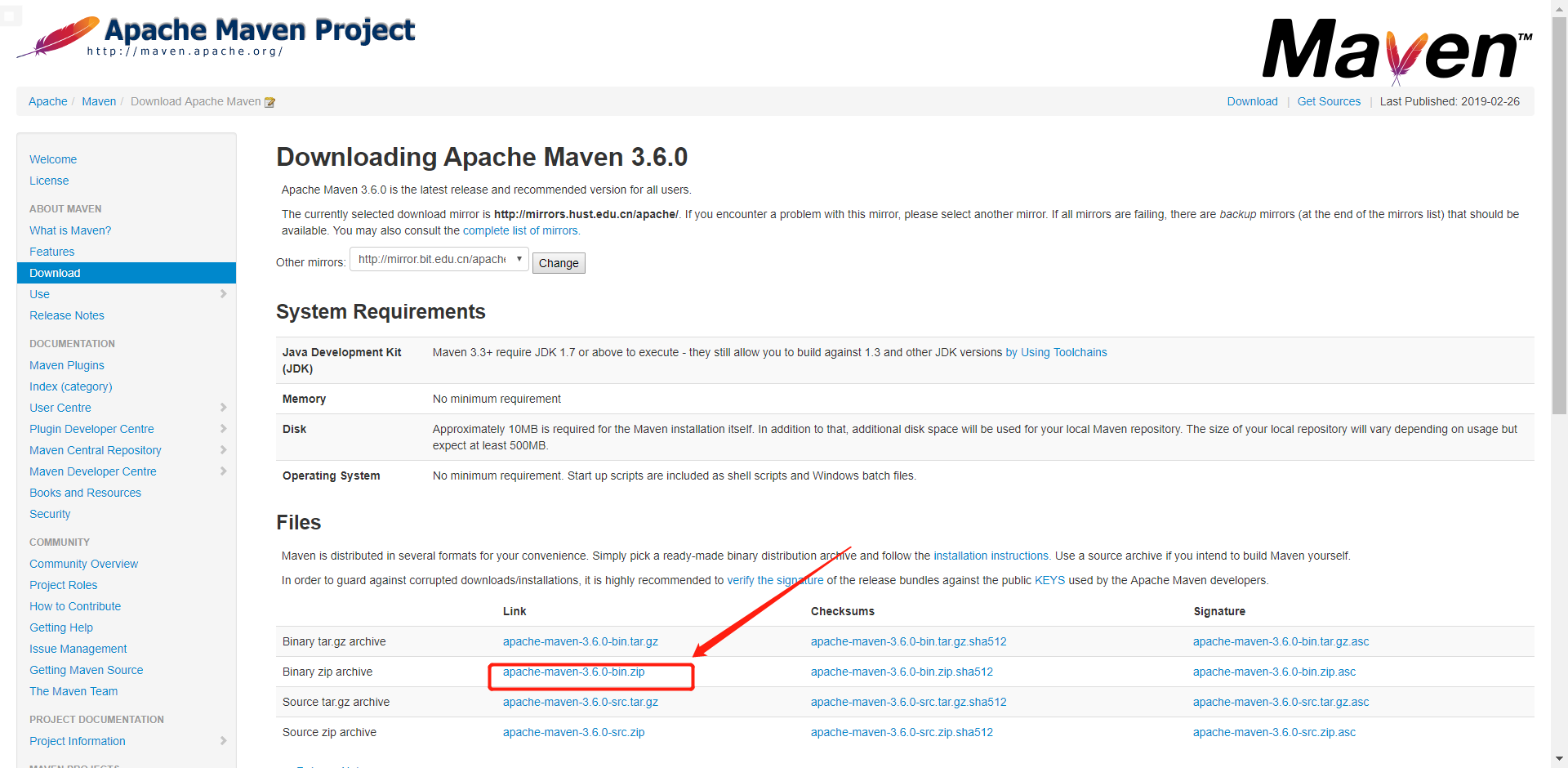 Apache Maven 3.6.0的下载安装和环境配置（详细图解+不限速下载链接）_maven3.6-CSDN博客