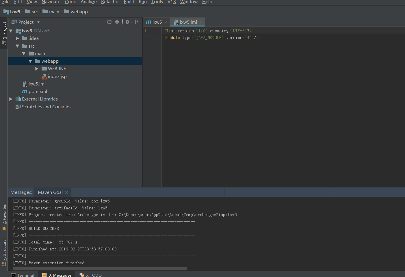 关于Maven execution terminated abnormally (exit code 1) maven新建错误解决_maven execution terminated ...