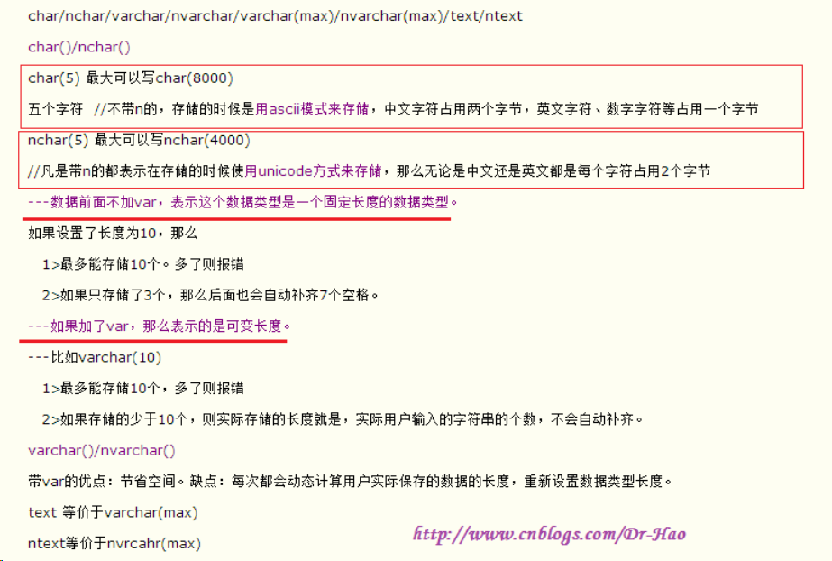 La diferencia entre char, varchar, nchar y nvarchar en SQLServer ...