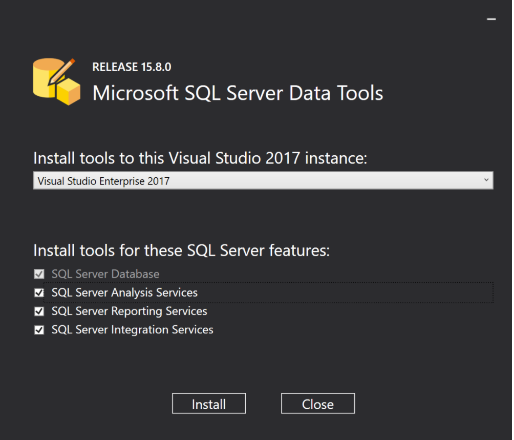 SQL Server 2017 && SSMS && SSDT 安装教程_已经有sql sever2017下载ssdt-CSDN博客
