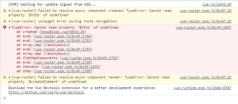 Vue中的一个typeerror Cannot Read Property Of Undefined报错，不显示页面 Csdn博客