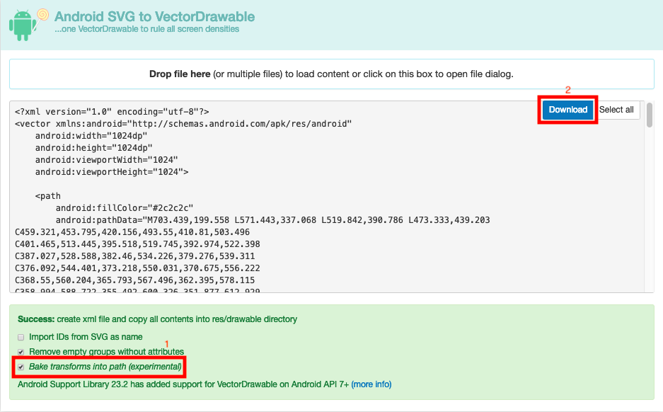 两种方法将SVG转换成 android VectorDrawable XML资源_svg to vector drawable-CSDN博客