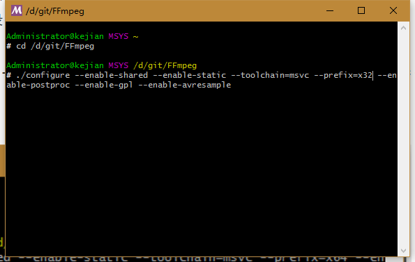 如何在windows10下使用vs2017编译最新版本的FFmpeg和ffplay_window ffmpeg vs2017编译-CSDN博客