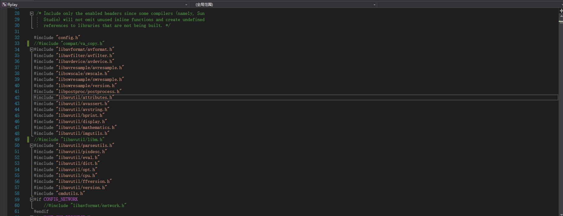 如何在windows10下使用vs2017编译最新版本的FFmpeg和ffplay_window ffmpeg vs2017编译-CSDN博客