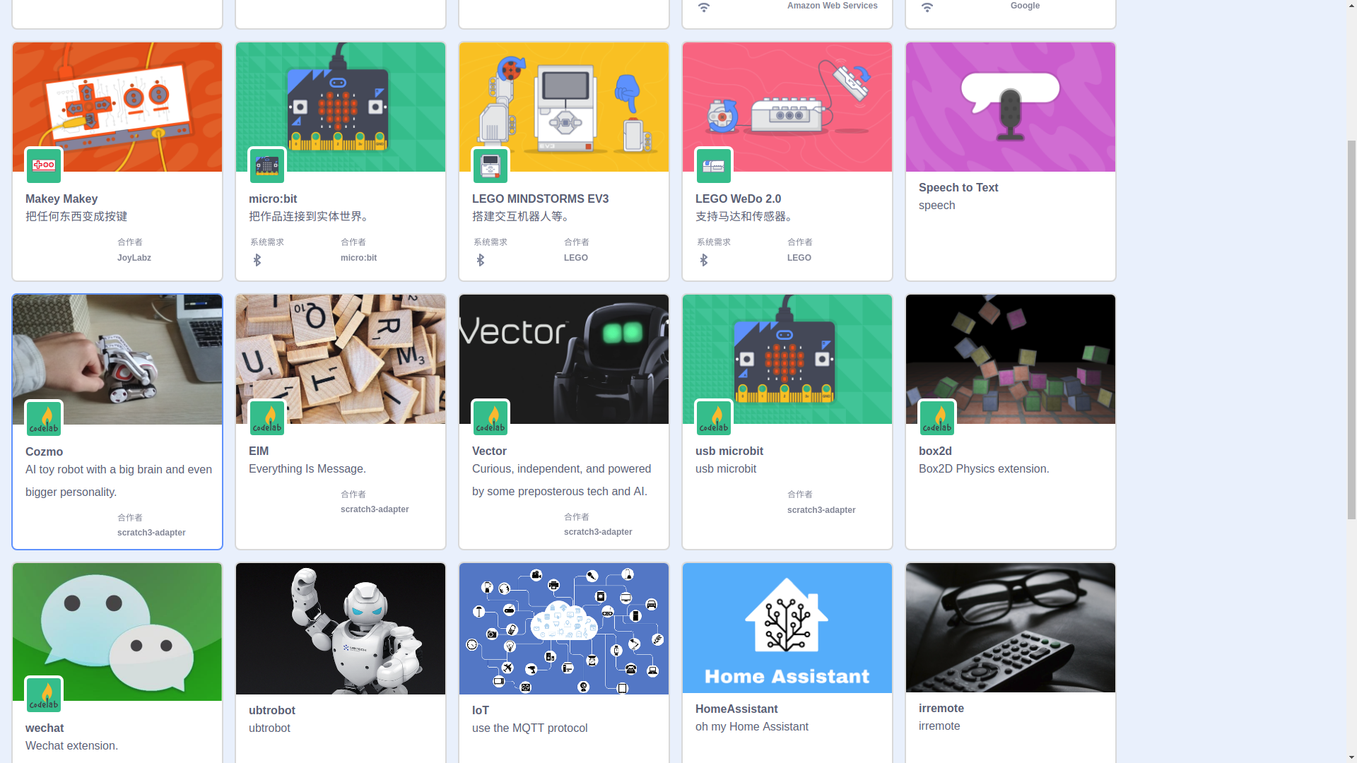 Cozmo机器人使用中文Scratch3编程案例（codelab）_有可以用汉字编程的机器人吗-CSDN博客