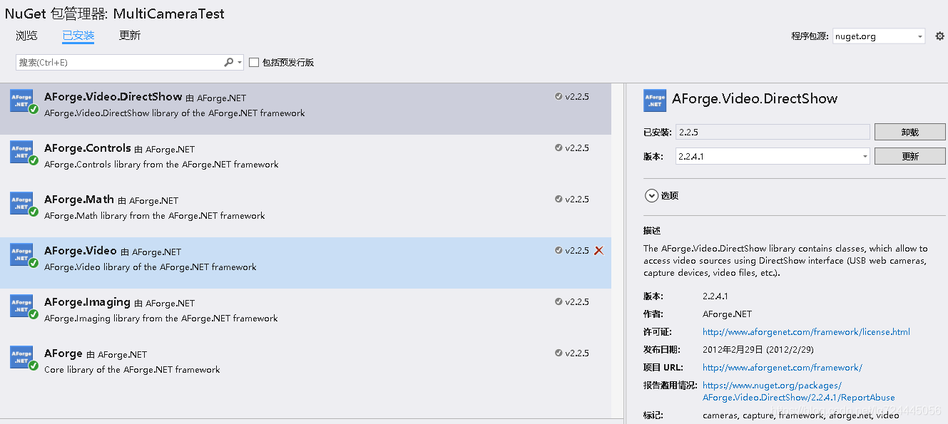Wpf使用aforge控件实现多摄像头的展示与拍照vs2022 Wpf使用 Aforge Csdn博客