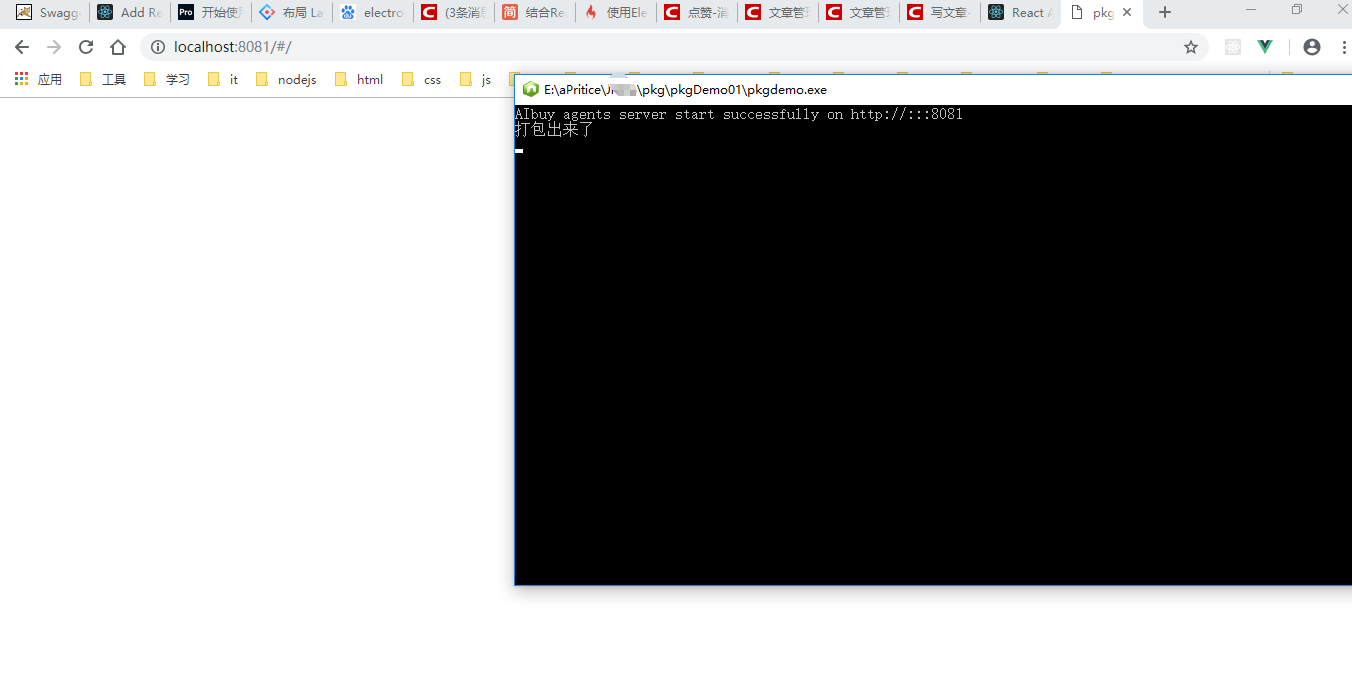 pkg学习--使用pkg打包应用_用 pkg . --output myapp 打包 property 'bin' does not -CSDN博客