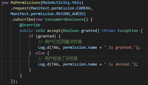 RxPermissions——权限申请库-CSDN博客