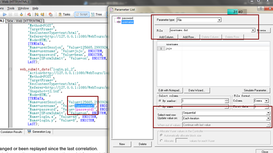 性能测试：Loadrunner 脚本录制、设置事务、添加检查点、参数化以及添加关联_loadrunner12已有脚本但是没有关联-CSDN博客