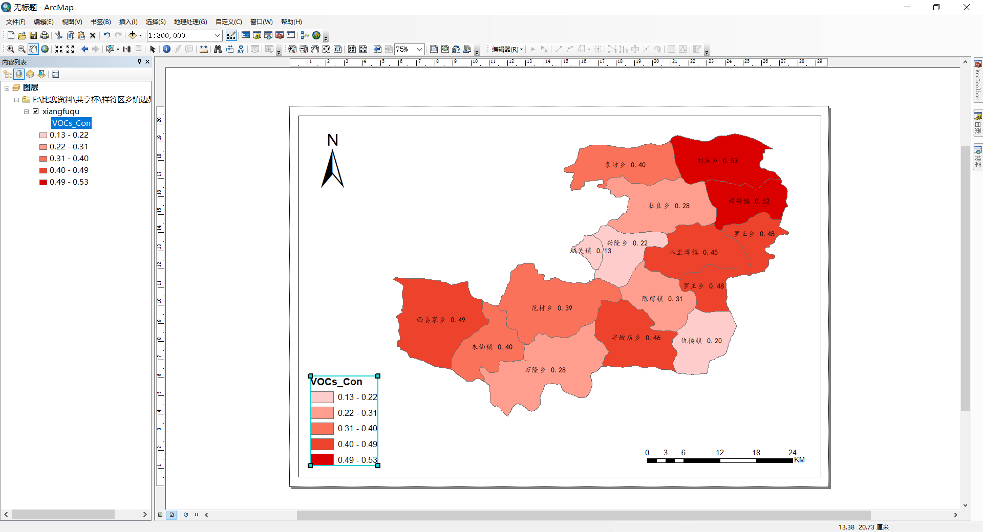 ArcGIS软件应用（一）——专题图制作_专题图生成软件操作说明书-CSDN博客