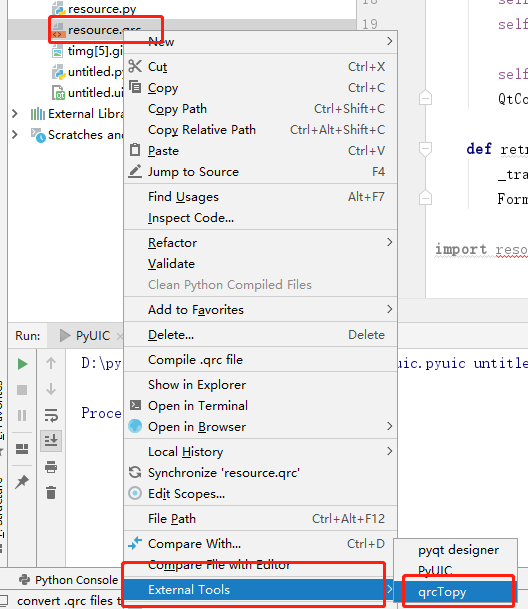 .qrc转化成.py教程_qrc转py-CSDN博客
