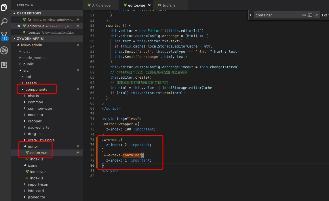 iview-admin 富文本编辑器（wangEditor）菜单无法选中解决方案_vue wangeditor标题无法选中-CSDN博客