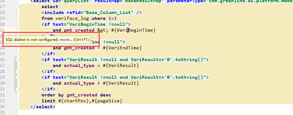 Idea中sql语句提示sql Dialect Is Not Configuredideasql Dialect Is Not Configured Csdn博客