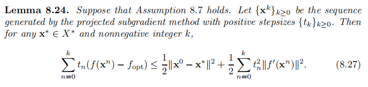 【First-order Methods】 8 Primal and Dual Projected Subgradient Methods ...