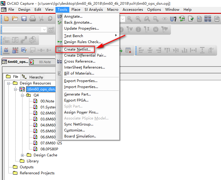 Cadence OrCAD 如何创建网络表_cadence创建网表-CSDN博客