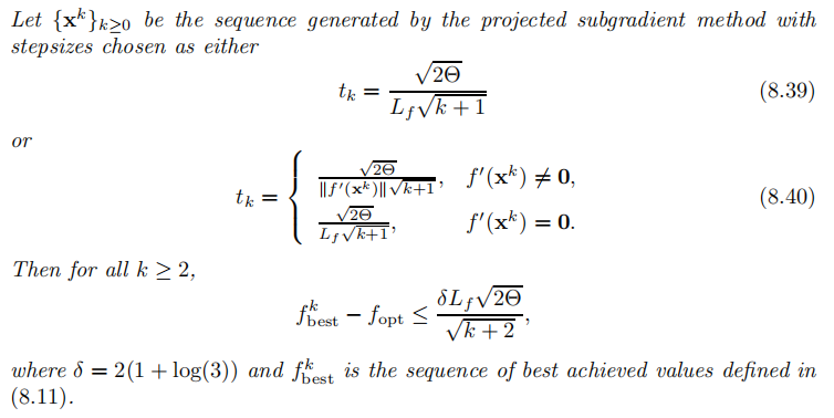 【First-order Methods】 8 Primal and Dual Projected Subgradient Methods_first order optimization ...