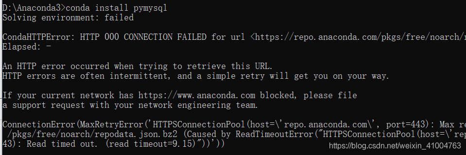 解决no Module Named Pymysql问题终上层楼的博客 Csdn博客