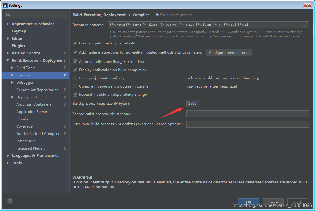 如果项目编译报错errorjava Outofmemoryerror Insufficient Memory Csdn博客
