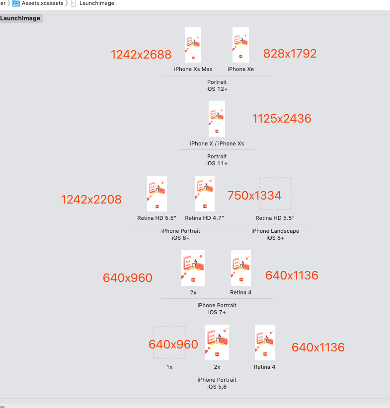iOS App 设置启动图(LaunchImage)-CSDN博客