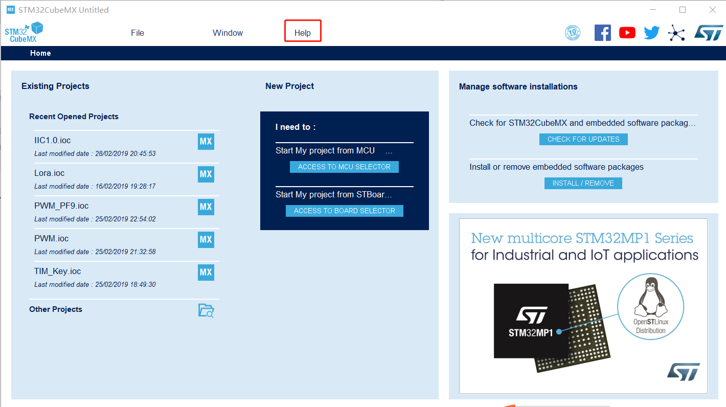 Stm32cubemx学习记录————点灯（基于stm32f407zg） Cubeide 快速配置点灯f407zgt Csdn博客