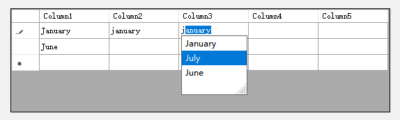 C#dataGridView中输入框自动提示、自动完成、自动补全功能_editingcontrolshowing 自动-CSDN博客