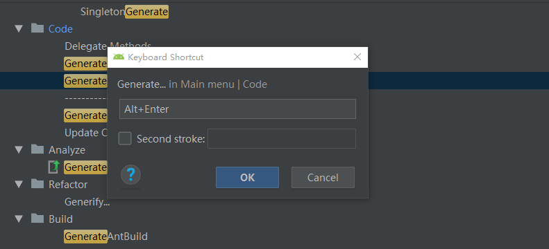 解决Android Studio中 ，快捷键Alt+Enter不能使用。_android studio 的alt+enter无法用-CSDN博客