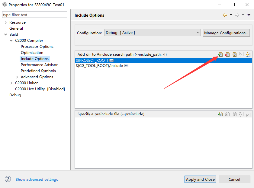 DSP TMS320F280049之CCS工程的建立（库函数版）_LaoFan93的博客-CSDN博客