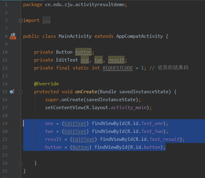 Android中startactivityforresult、setresult、onactivityresult数据传递详解 Android Setresult Csdn博客