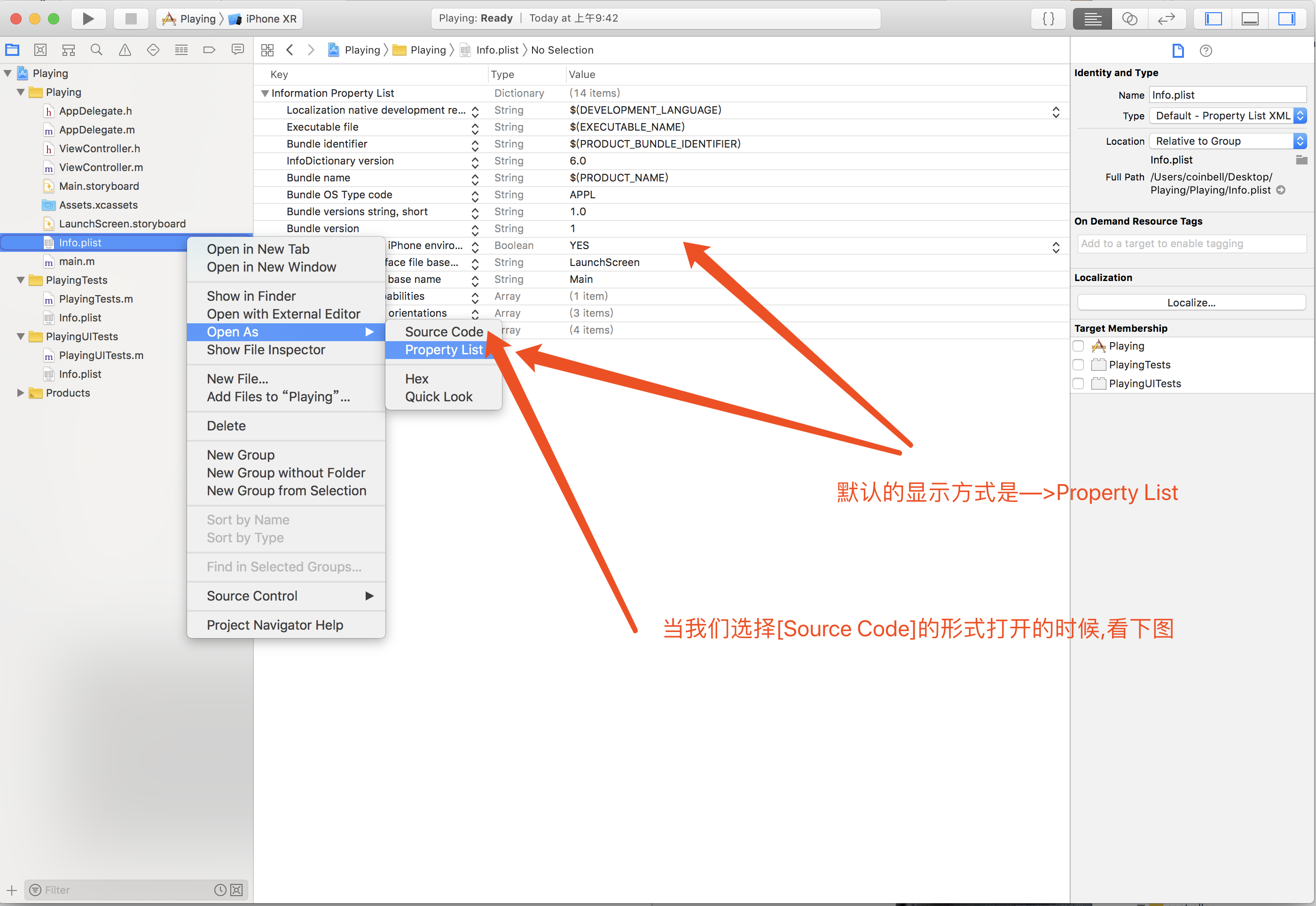 [iOS干货]—info.plist简单使用,以及访问权限的配置-CSDN博客